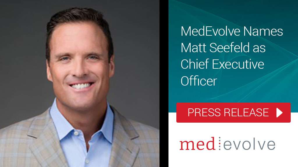 MedEvolve Names Matt Seefeld as Chief Executive Officer